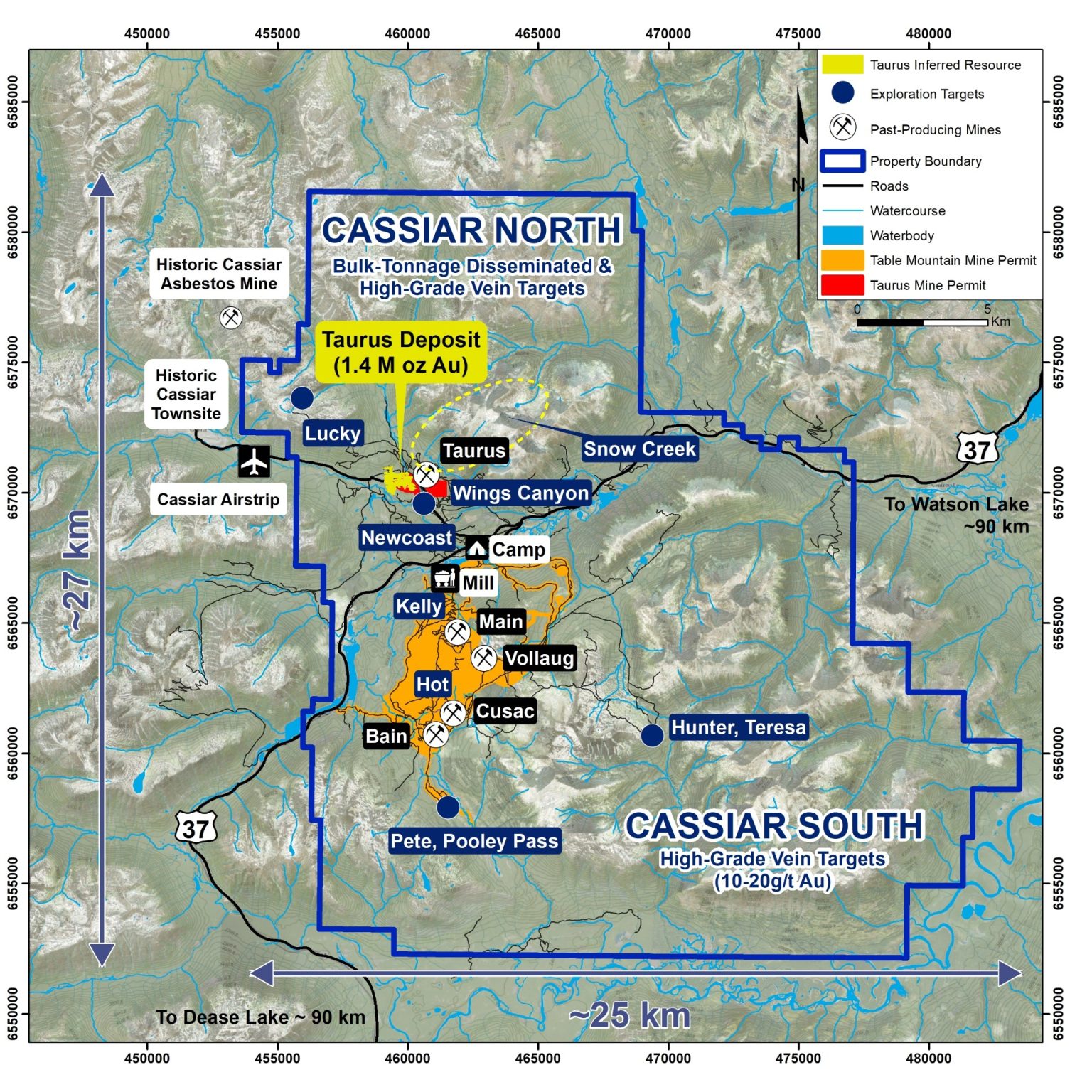 Cassiar Gold Project - Cassiar Gold